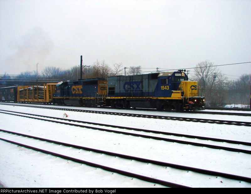 CSX 1543 and 4406